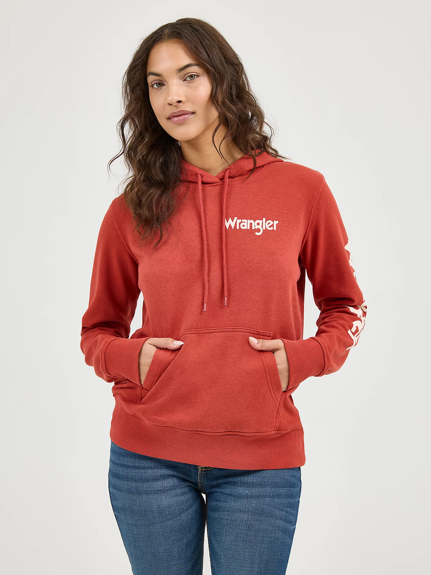 Wrangler Retro Logo Arm Pullover Hoodie *SALE* – Crazy Carousel